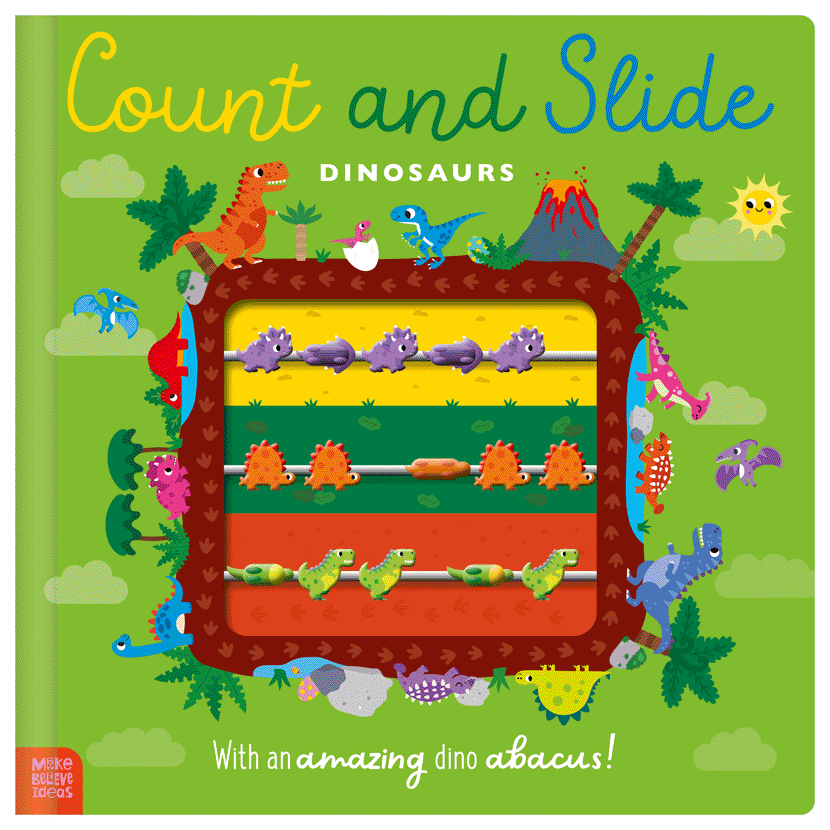 Count and Slide Dinosaurs - Make Believe Ideas US